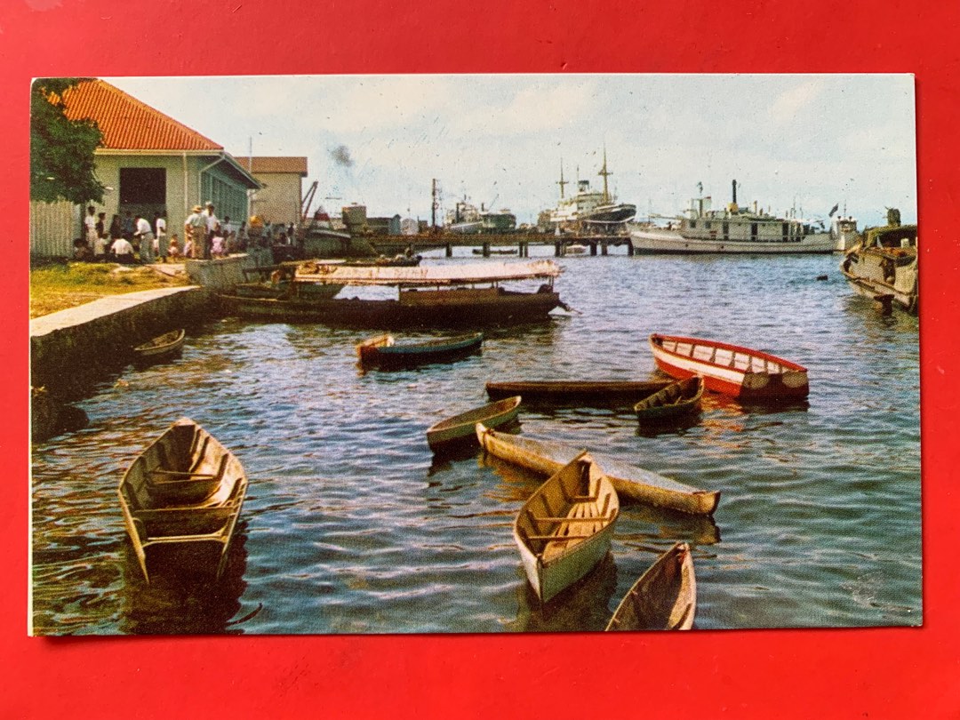 Labuan MARINE JETTY 1960 Sabah Postcard, Hobbies & Toys, Stationery ...