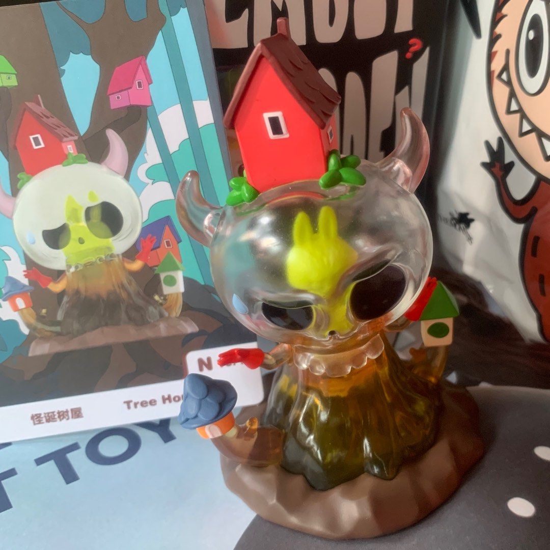 Labubu Almost Hidden Collection - Tree House, Hobbies & Toys, Toys ...