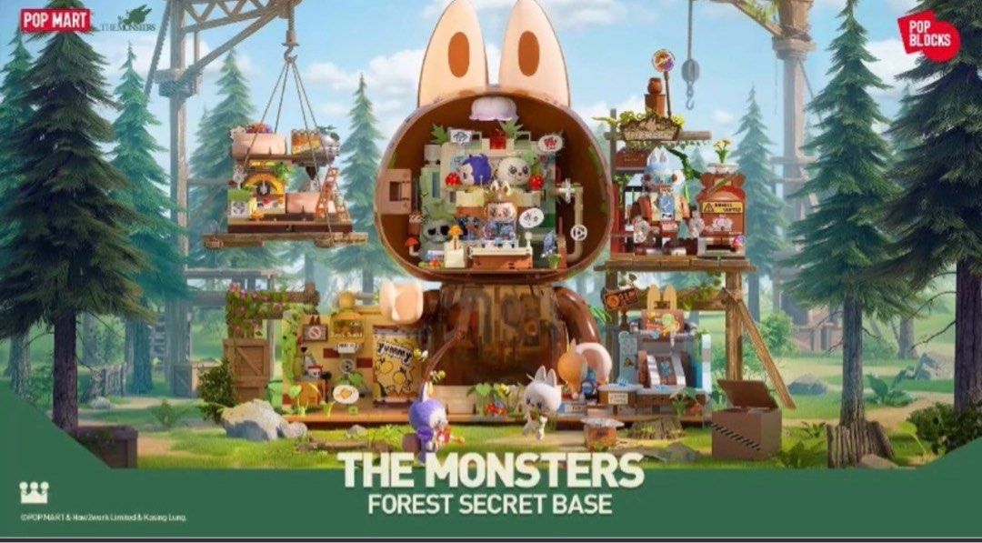 Labubu The Monsters Blocks Set, Hobbies & Toys, Toys & Games on Carousell