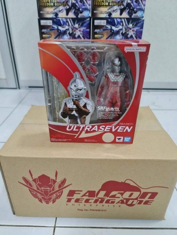 LAST 1 s.h.figuarts SHF Ultraman Seven Reissue, Hobbies & Toys, Toys ...
