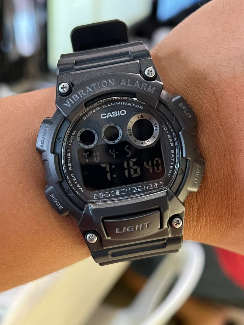 LEGIT CASIO WATCH - W735H-1BV - COMPLETE PACKAGE - MEN'S WATCH, Men's ...