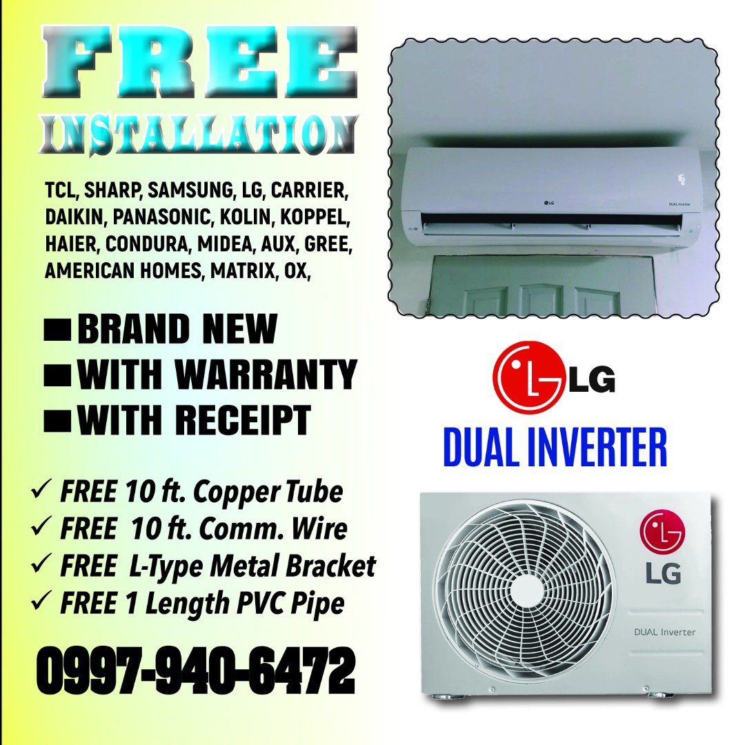 LG DUAL INVERTER: STANDARD AND PREMIUM SPLIT TYPE AIR CONDITIONERS ...