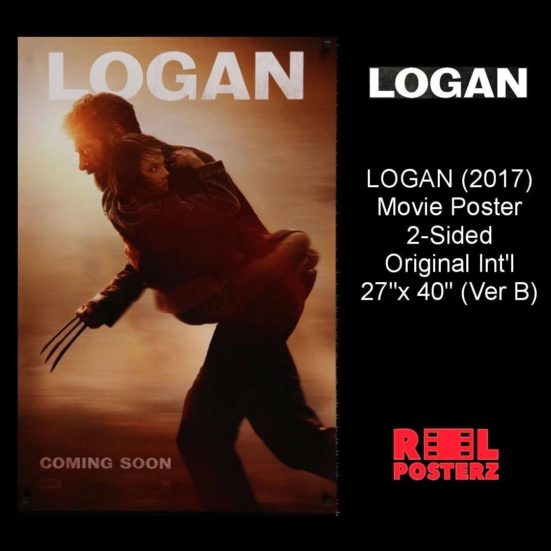 LOGAN (2017) Movie Poster 2-Sided Original International 27"x 40" (Ver ...
