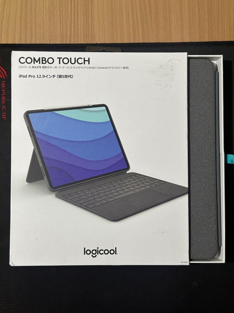 Logitech Combo Touch for Ipad Pro 12.9 5th Gen Japanese Layout ...