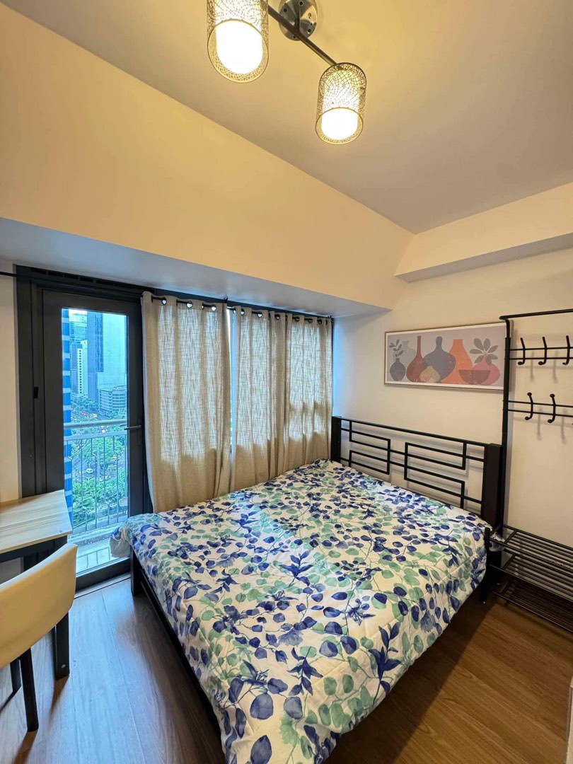 Makati Condo One Bedroom for Rent with Balcony THE RISE MAKATI ...