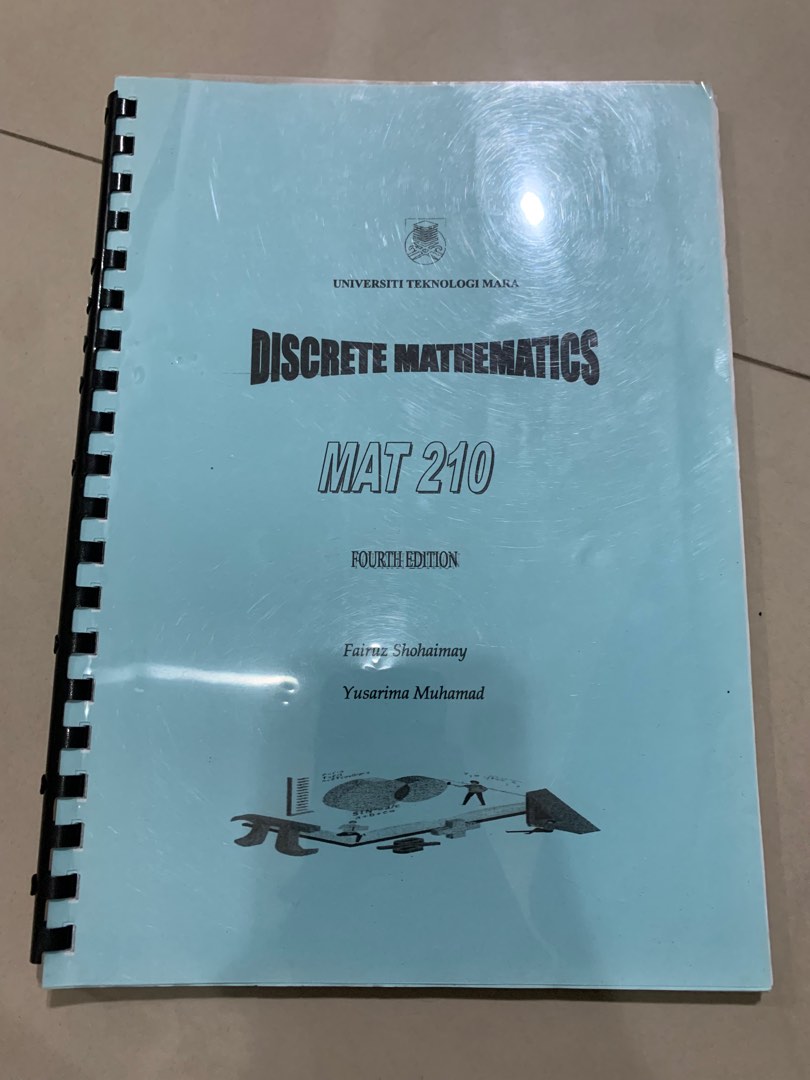 Mat 210 - Discrete Mathematics, Hobbies & Toys, Books & Magazines ...