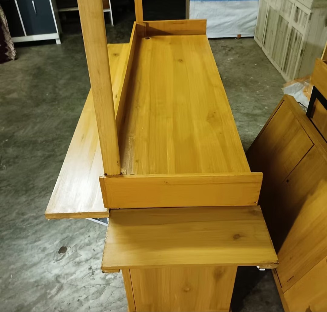 Meja Bazaar Bazar Meja Jualan Dagang Full Kayu Bukan Triplek Standbooth ...