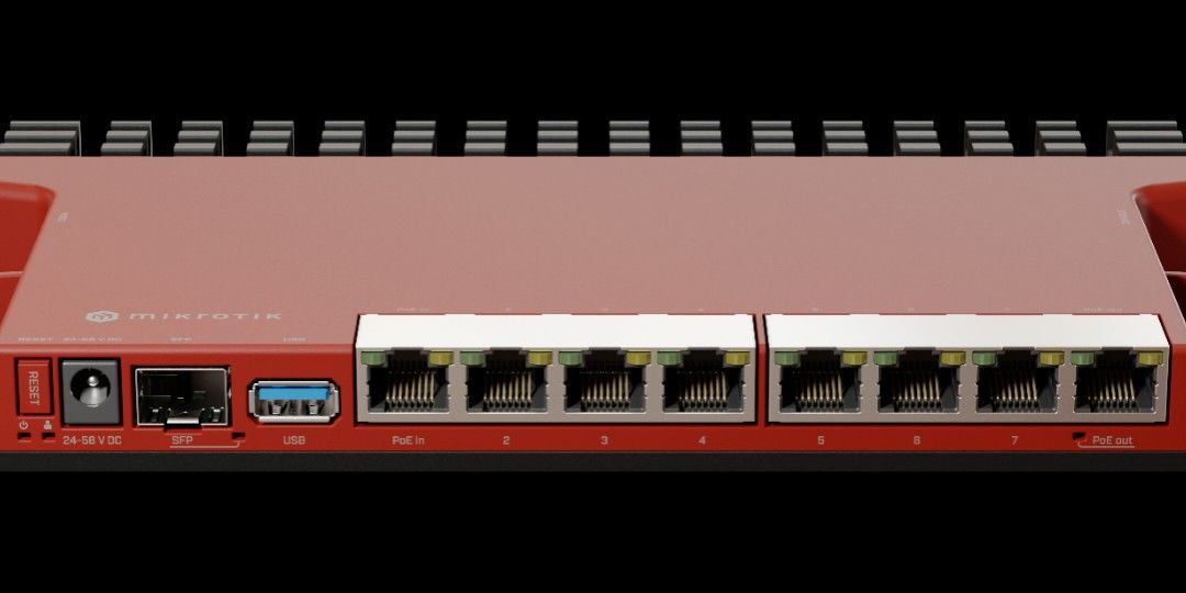 Mikrotik L009uigs-rm Router / Managed switch | 8x Gigabit | 1x 2.5GE ...