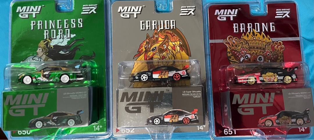 Mini GT Mizu Diecast Princess Roro /Garuda/ Barong, Hobbies & Toys ...
