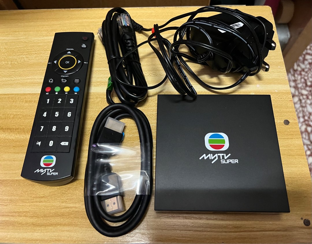MyTV Super機頂盒連遙控及所有配件 （全新HDMI 線、全新數據線）, 家庭電器, 電視 & 其他娛樂, 串流媒體及集線器 - Carousell