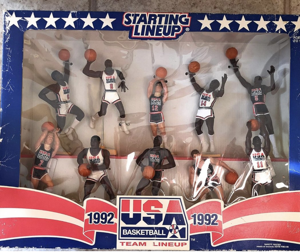 NBA Starting lineup 92’ Dream Team, Hobbies & Toys, Toys & Games on ...