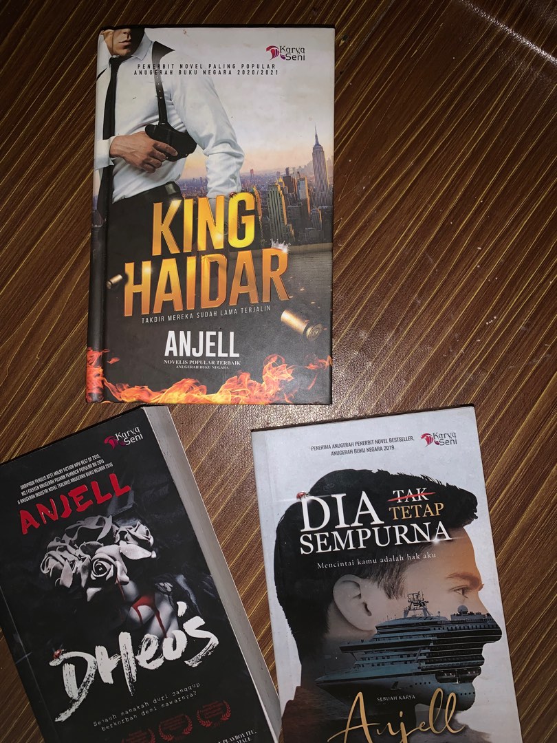 Novel Anjell COMBO, Hobbies & Toys, Books & Magazines, Storybooks on ...