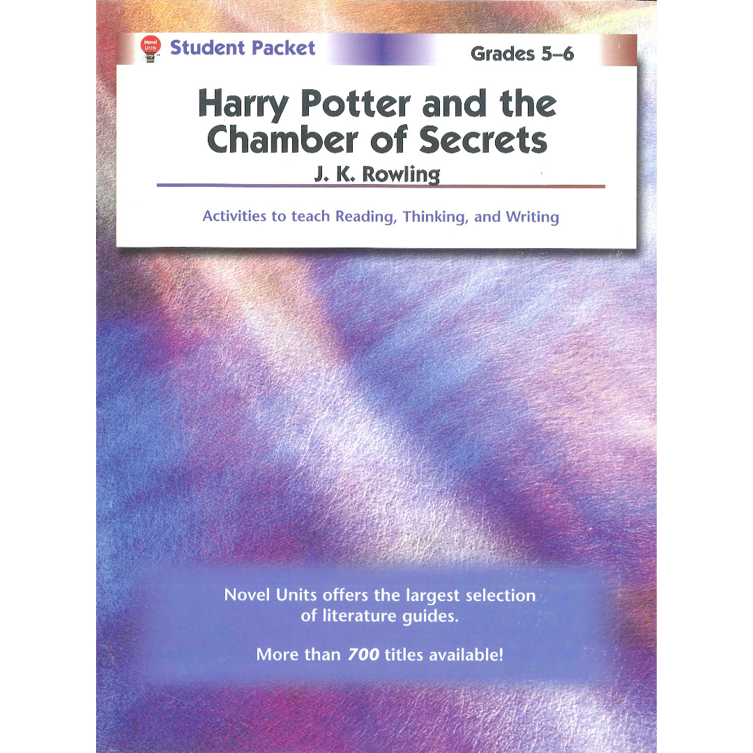 (Novel Units) Grades 5-6: Harry Potter and the Chamber of Secrets ...