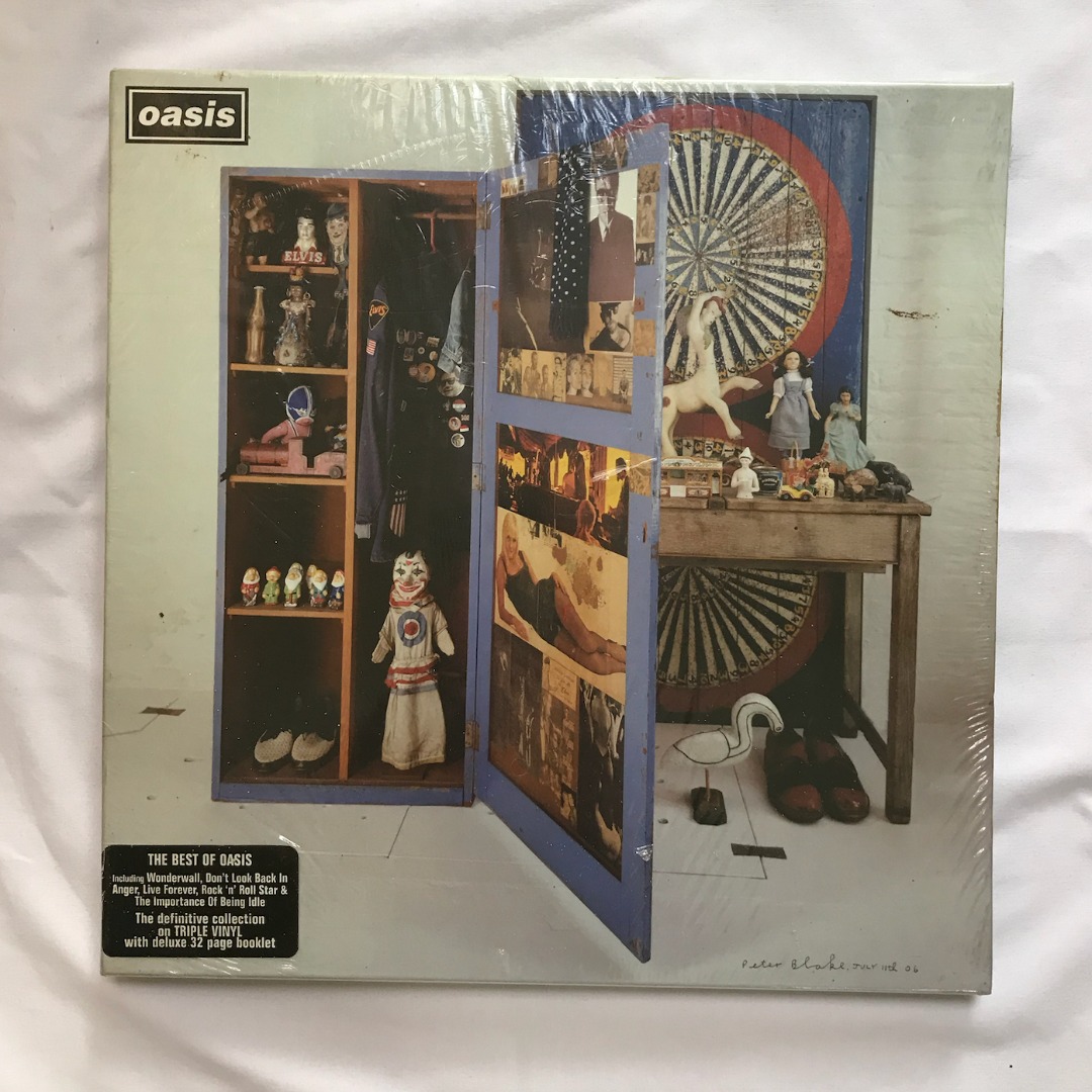 Oasis 'Stop The Clocks' Triple Vinyl Box Set, Hobbies & Toys, Music ...