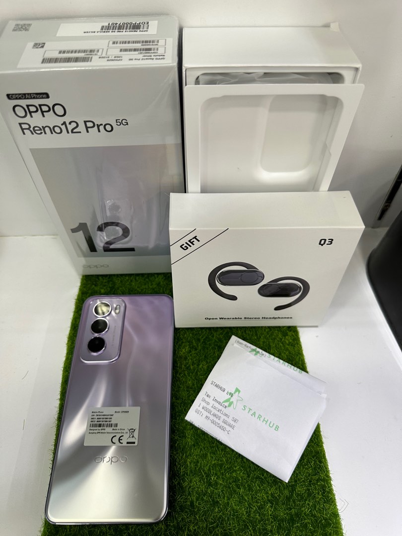 Oppo Reno 12 Pro 5G Nebula Silver 512GB, Mobile Phones & Gadgets ...