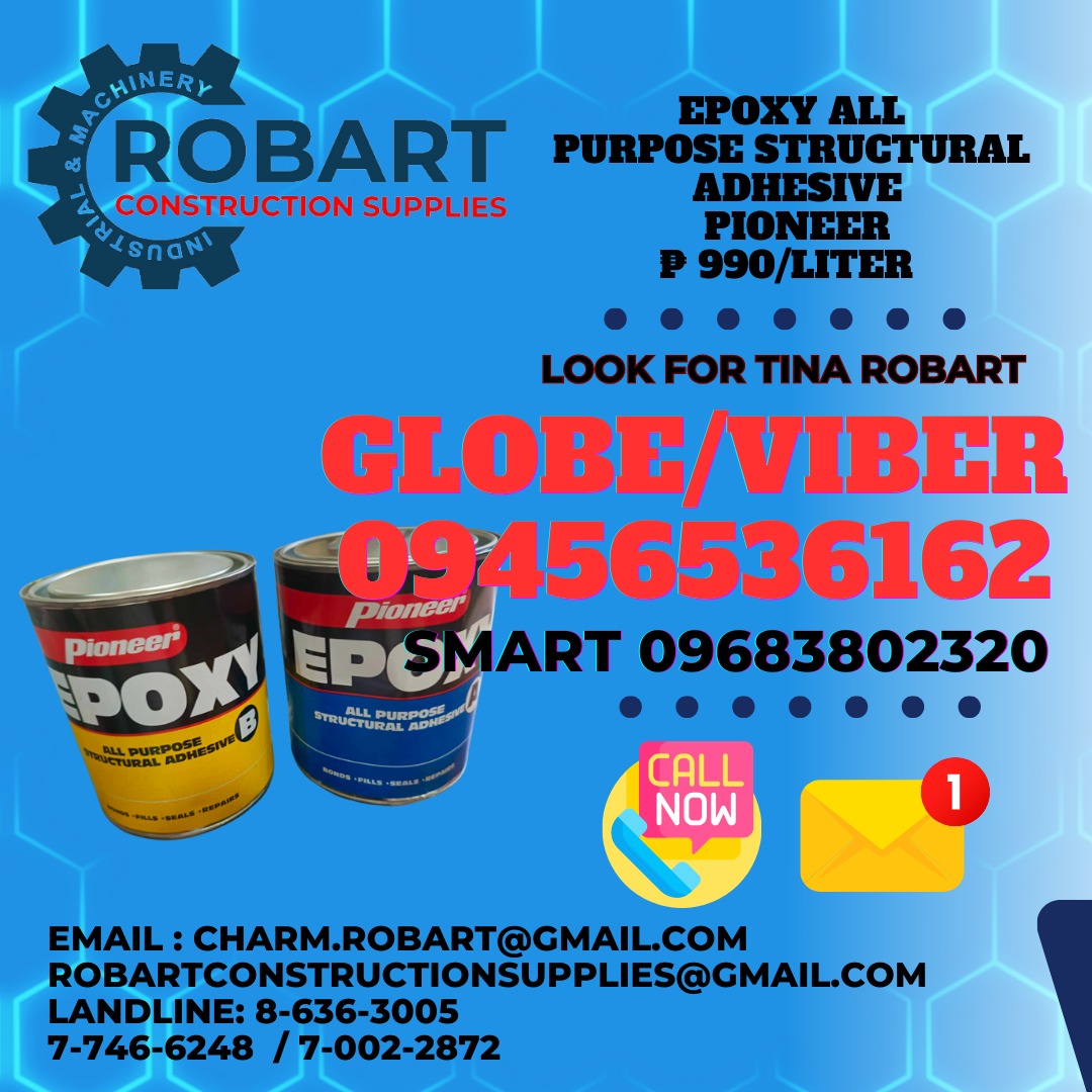 Pioneer Epoxy All Purpose Structural Adhesive, Commercial & Industrial ...