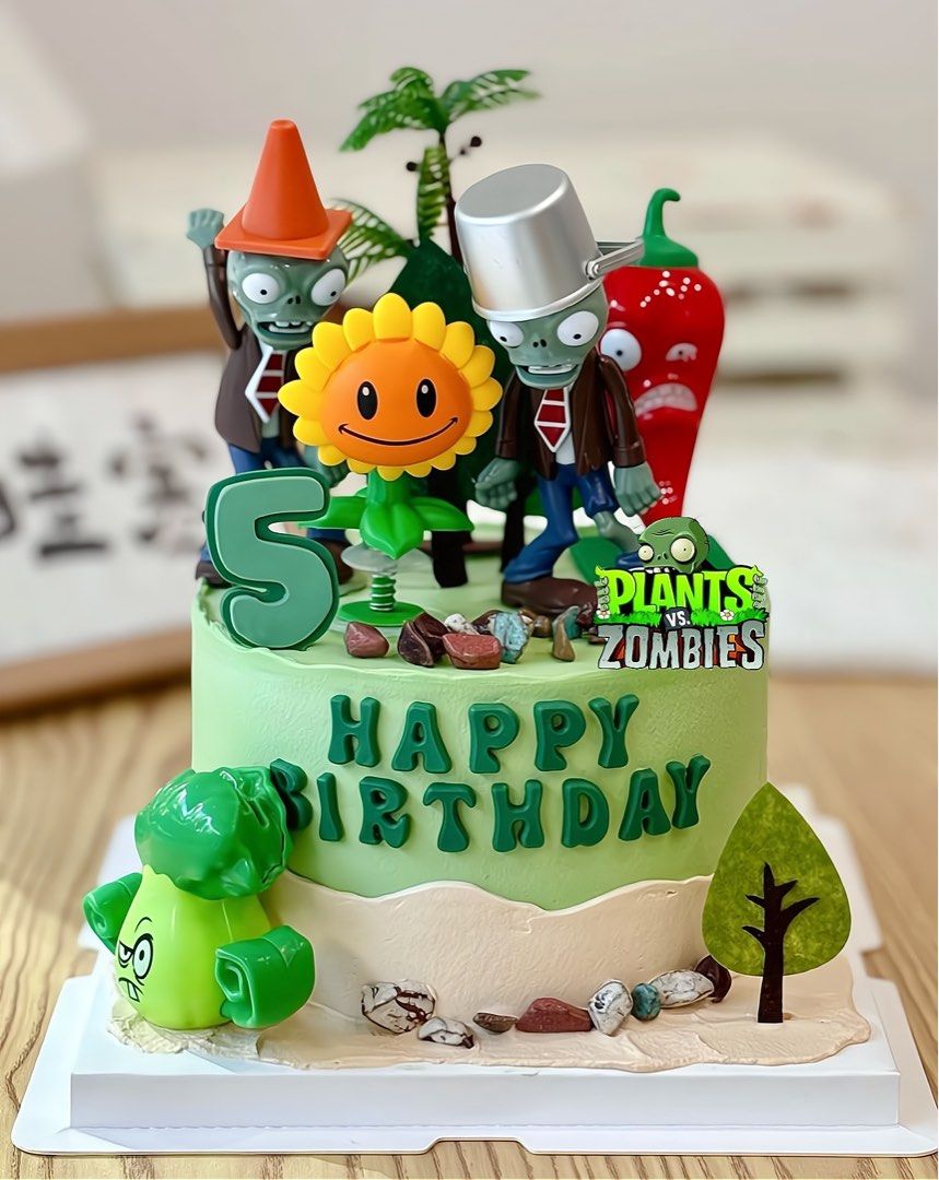 Zombie Baby Shower Cake
