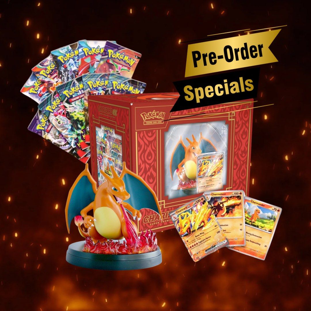 Pokemon Charizard ex Super Premium Collection, Hobbies & Toys ...
