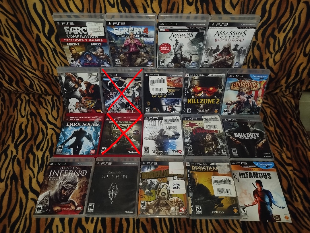 PS3 Games 17 pcs Take All. AAA Titles! 2500 nalang. 200 each if 1by1 ...
