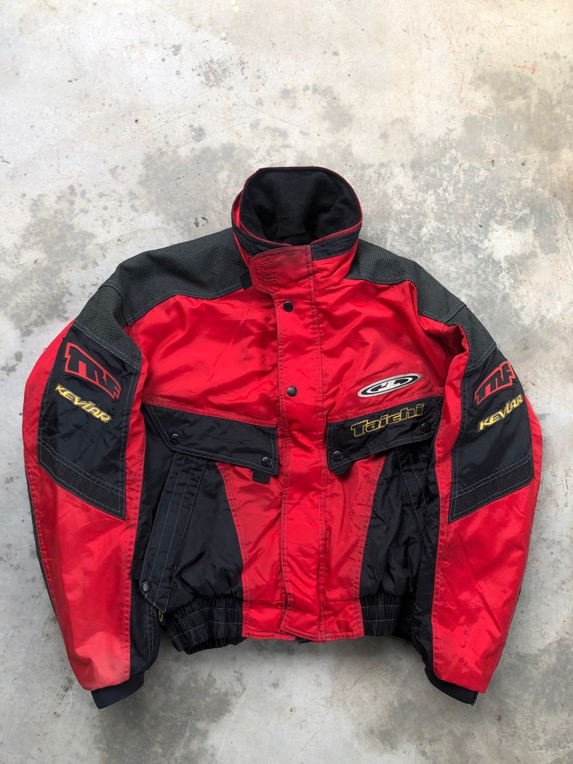 rare ! biker rs taichi raider jacket, Men's Fashion, Coats, Jackets and Outerwear on Carousell