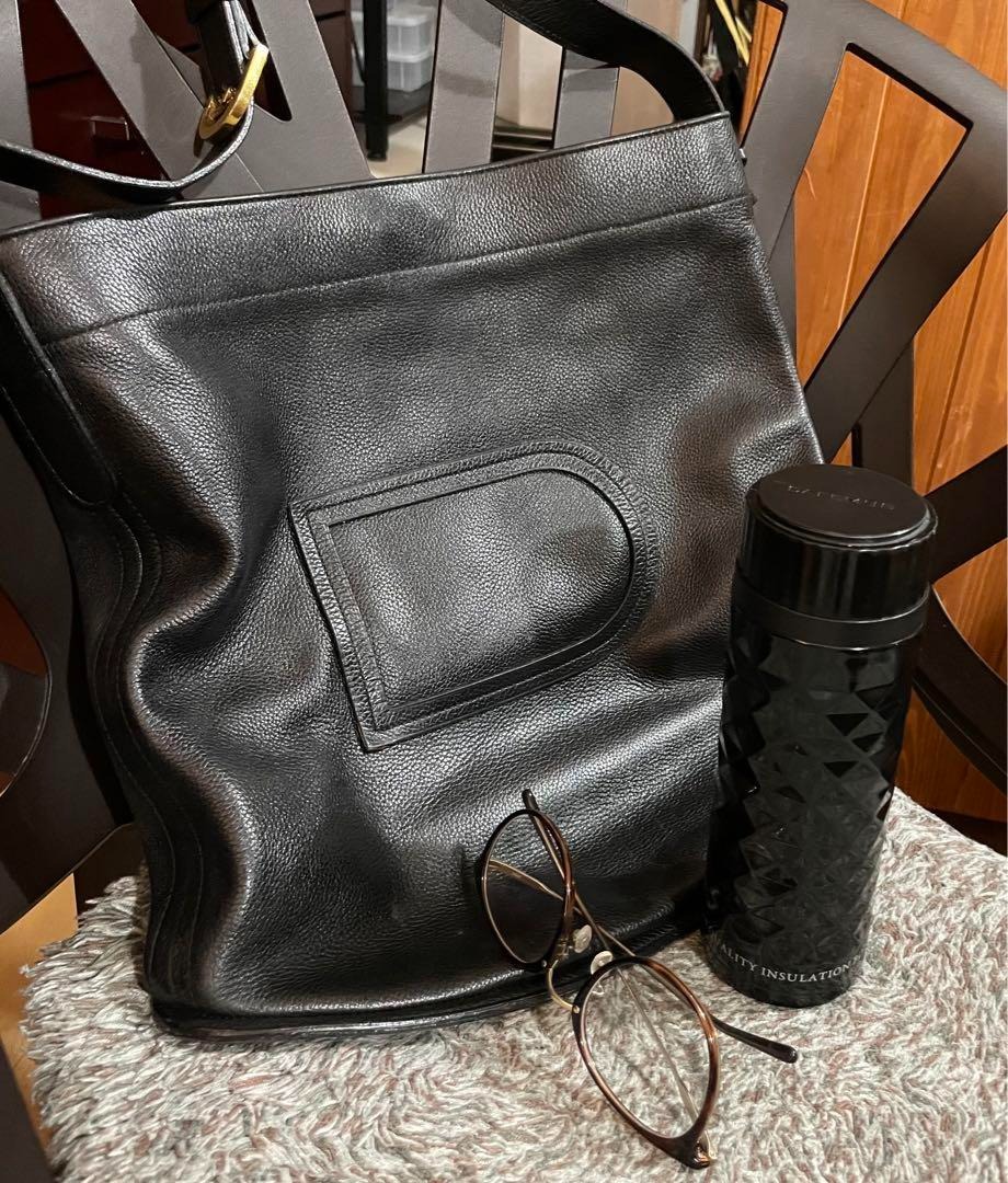 Rare DELVAUX Delbo Shoulder Bag Black, Women's Fashion, Bags & Wallets ...