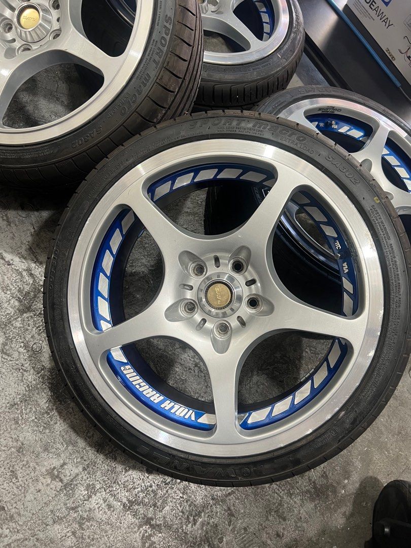 RAYS Volk Racing F-Zero Challenge 18inch mags 5x114 (Original), Car ...