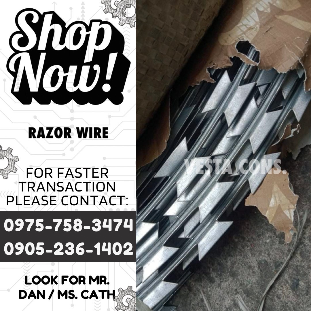 Razor Wire, Commercial & Industrial, Construction Tools & Equipment on ...