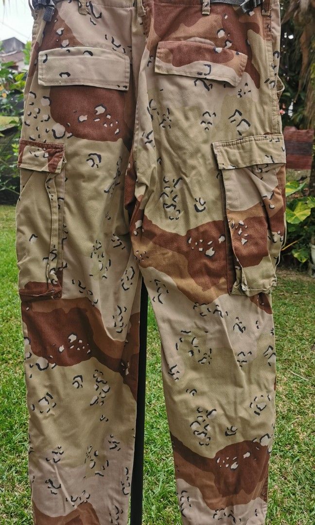 Seluar Askar US Army 6c Desert Storm, Men's Fashion, Bottoms, Trousers ...