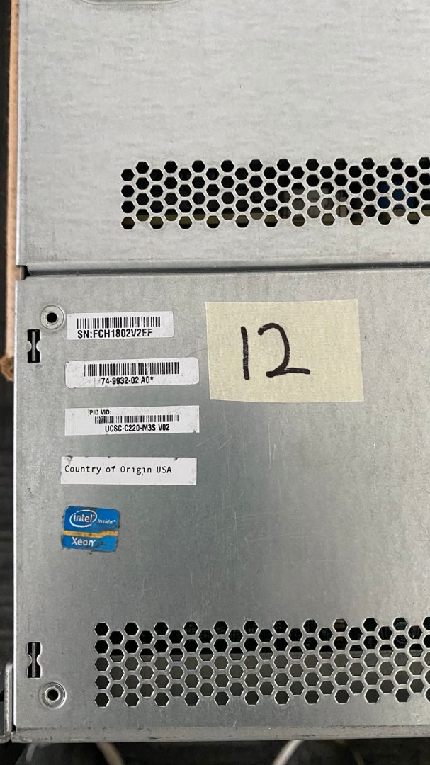 Server Cisco UCS C220 M3, Computers & Tech, Office & Business Technology on Carousell