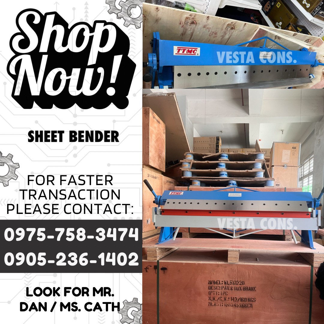 Sheet Bender, Commercial & Industrial, Construction Tools & Equipment ...