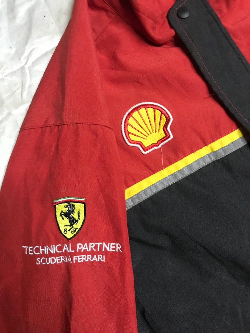 Shell X Ferrari Engineer Overal, Men's Fashion, Coats, Jackets and ...