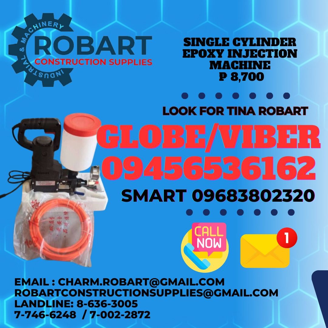 Single Cylinder Epoxy Injection Machine, Commercial & Industrial ...