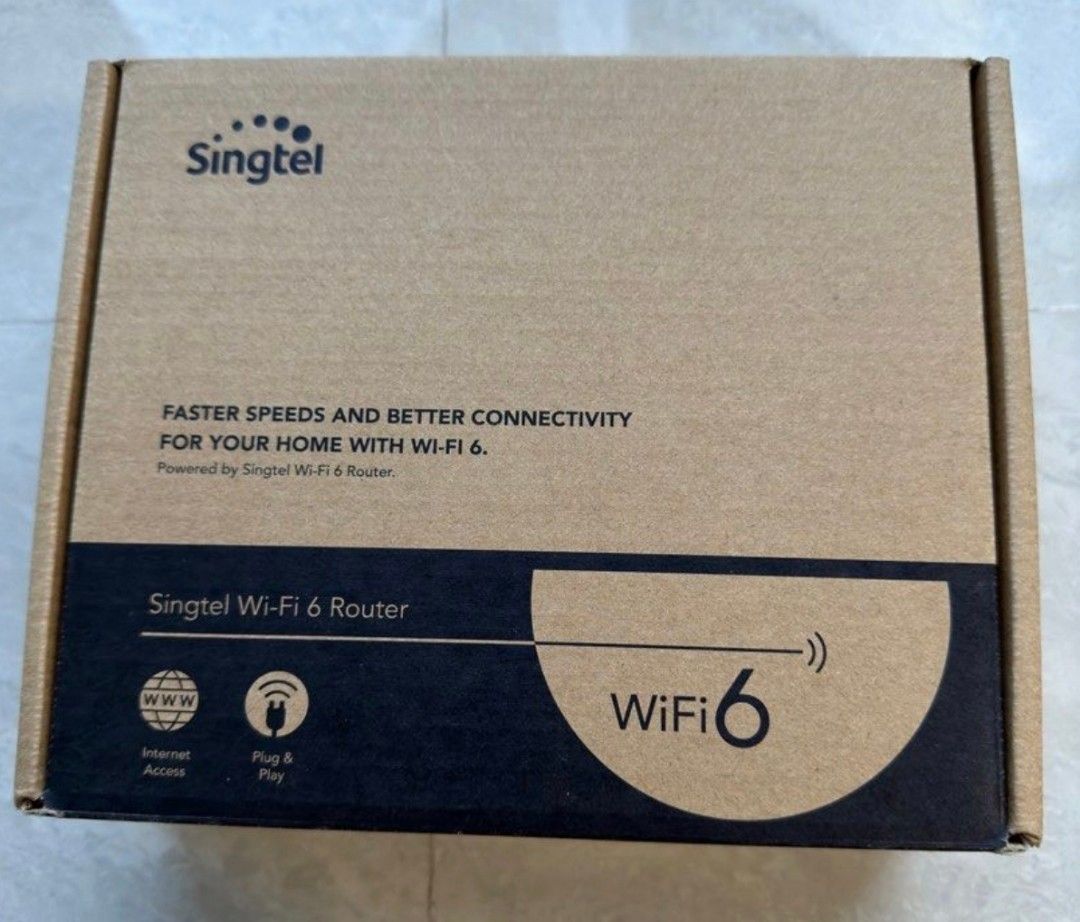 singtel wifi 6 router, Computers & Tech, Laptops & Notebooks on Carousell