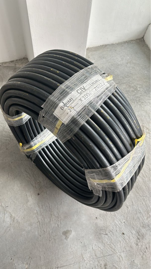 (SIRIM) Poly Pipe 3/4” 25mm x 100meter, TV & Home Appliances, Other ...