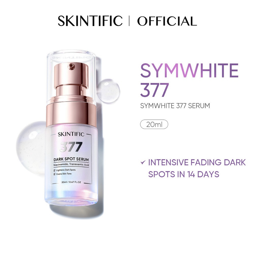 SKINTIFIC SymWhite 377 Dark Spot Serum With Niacinamide Brightening ...