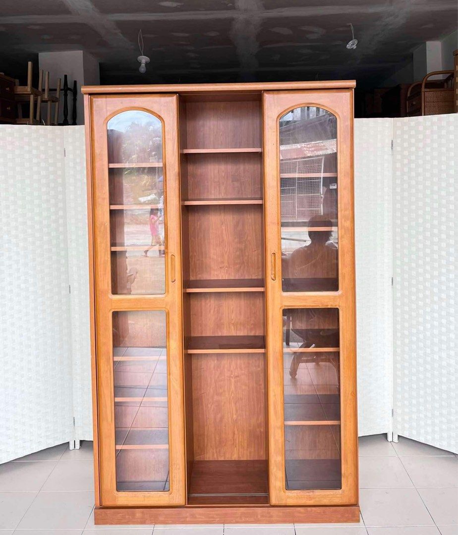 Sliding Bookshelf, Furniture & Home Living, Furniture, Shelves ...