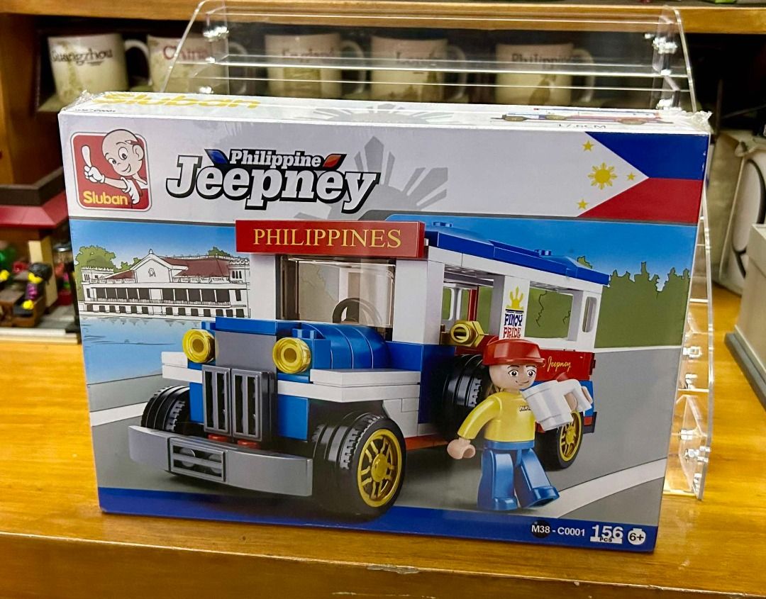 Sluban Jeepney LEGO Like, Hobbies & Toys, Toys & Games on Carousell