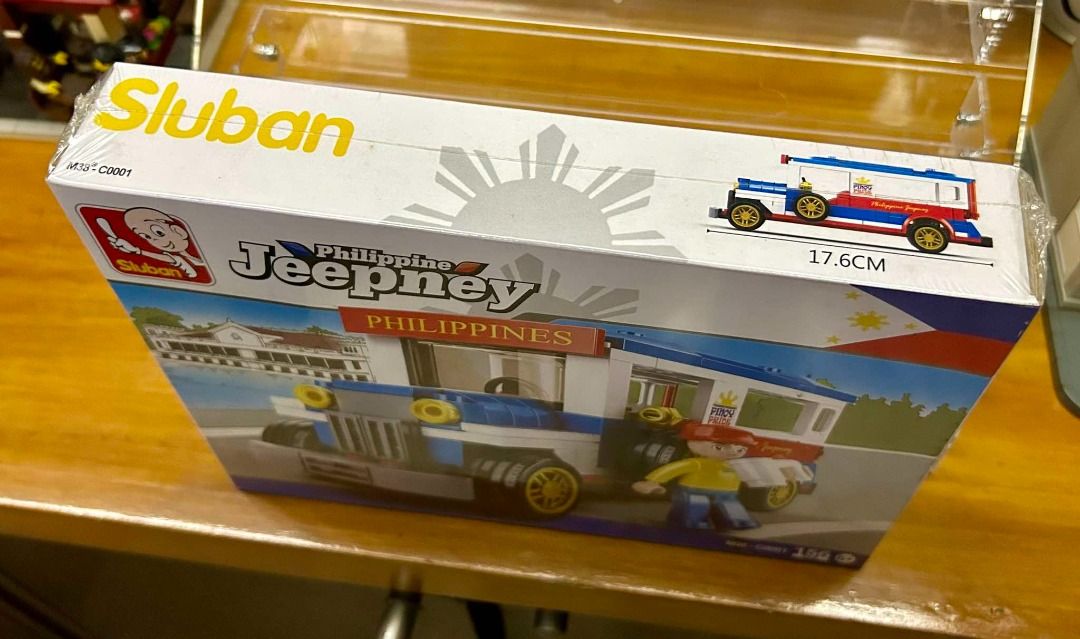 Sluban Jeepney LEGO Like, Hobbies & Toys, Toys & Games on Carousell