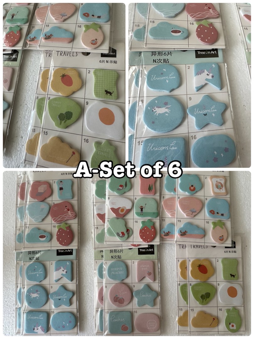 Small schedule marker sticky note, Hobbies & Toys, Stationery & Craft ...