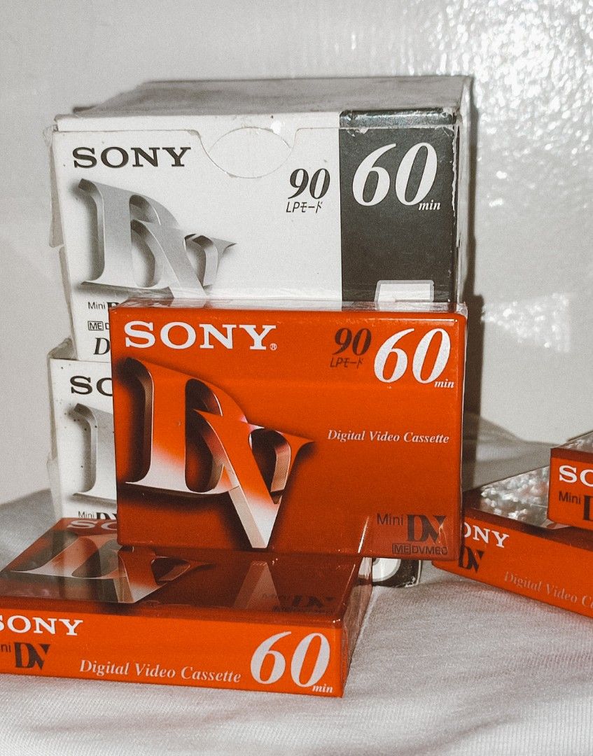 SONY MINI DV CASSETTE TAPE, Photography, Video Cameras on Carousell