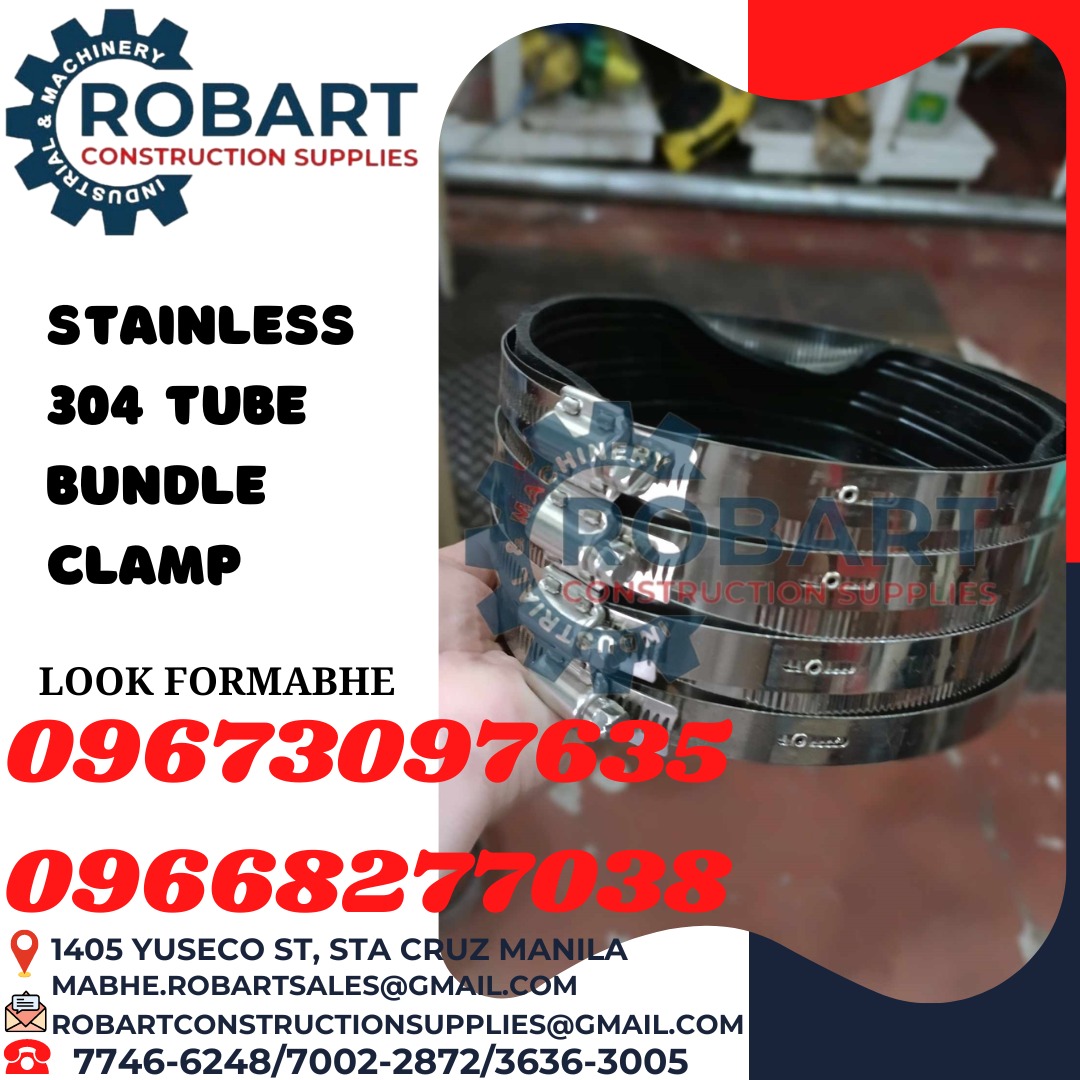 stainless 304 tube bundle clamp, Commercial & Industrial, Construction ...