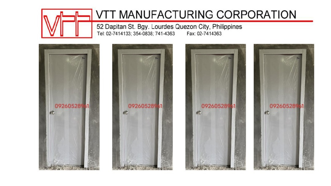 steel door with jamb and accessories set, Furniture & Home Living ...