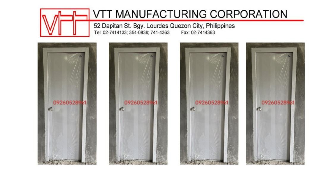 steel door with jamb and accessories set, Furniture & Home Living ...