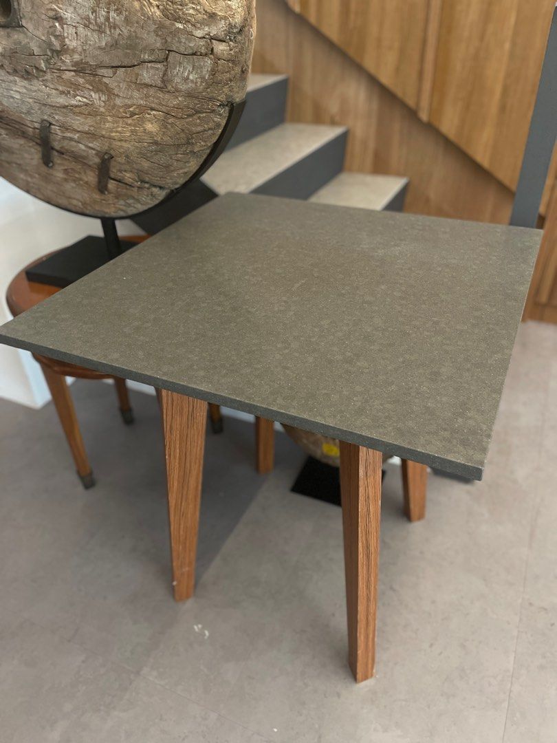 Table with silestone top, Furniture & Home Living, Furniture, Tables ...
