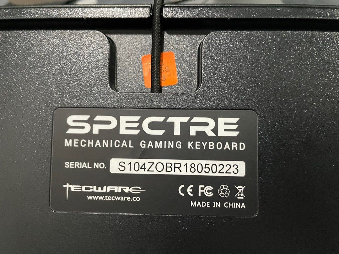Tecware Spectre RGB mechanical keyboard, Computers & Tech, Parts ...