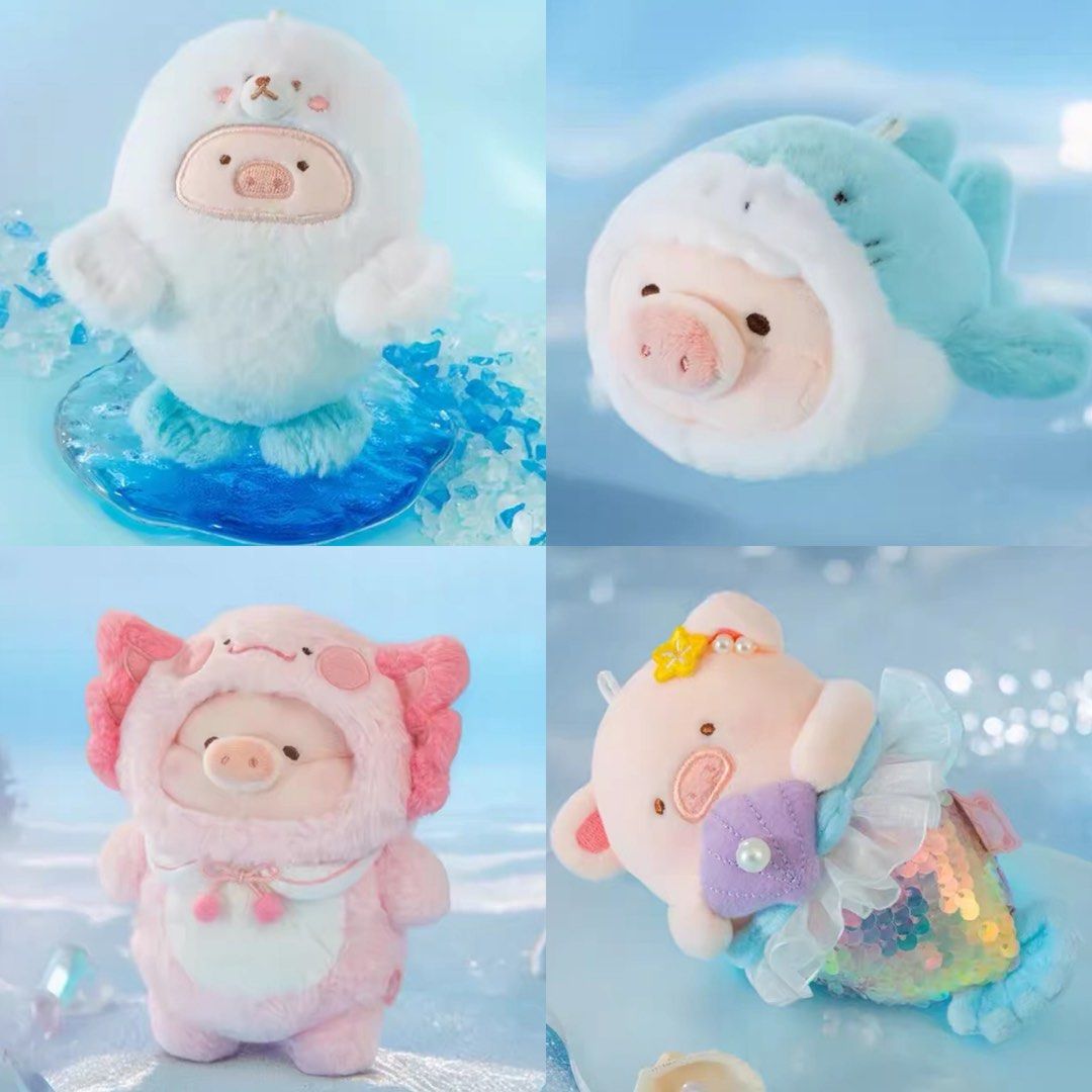 TOYZERO+ LULU THE PIGGY OCEAN SERIES (BATOIDEA , AXOLOTL 18 CM PLUSH ...