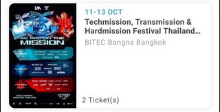Transmission Techmission Hardmisson Bangkok, Tickets & Vouchers, Event ...