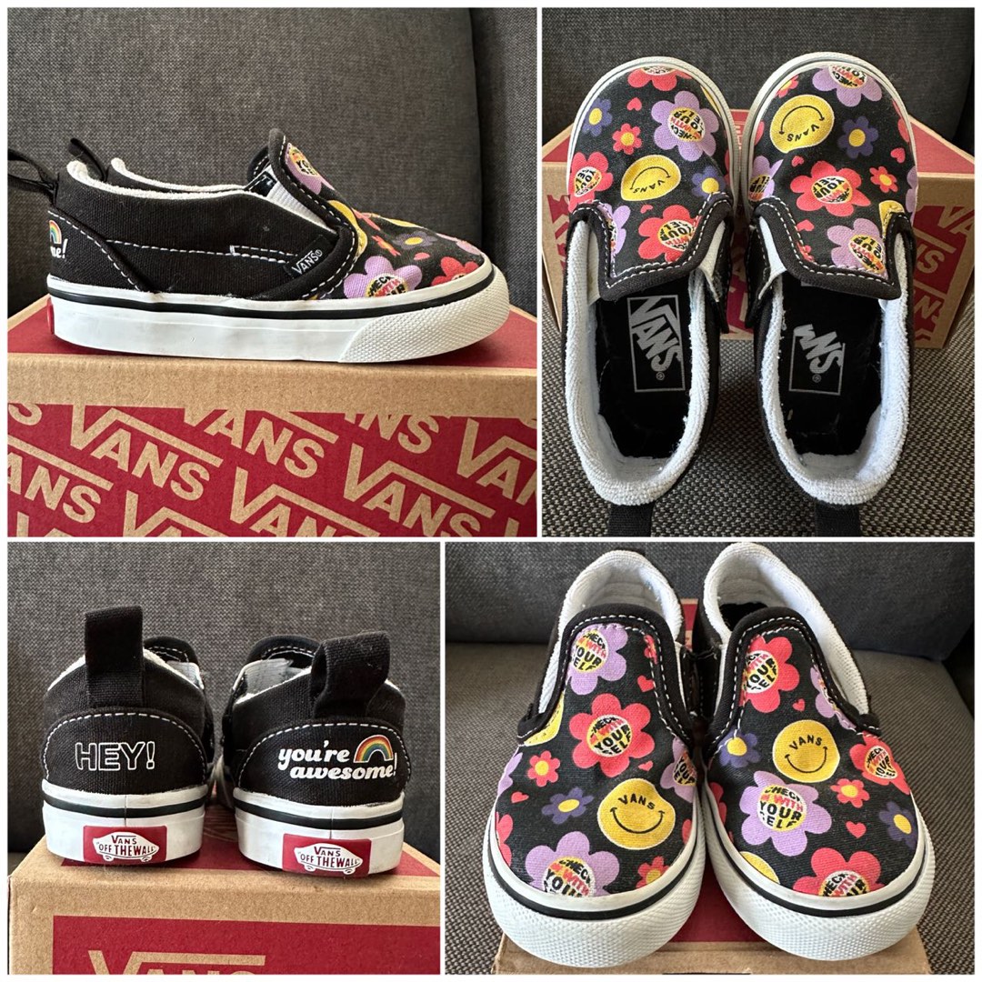 Vans Radically Happy Black, Babies & Kids, Babies & Kids Fashion on ...