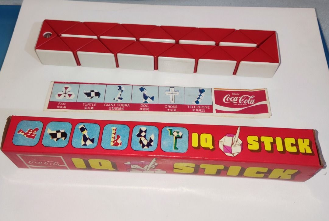 Vintage Coca-Cola IQ Stick, Hobbies & Toys, Memorabilia & Collectibles ...