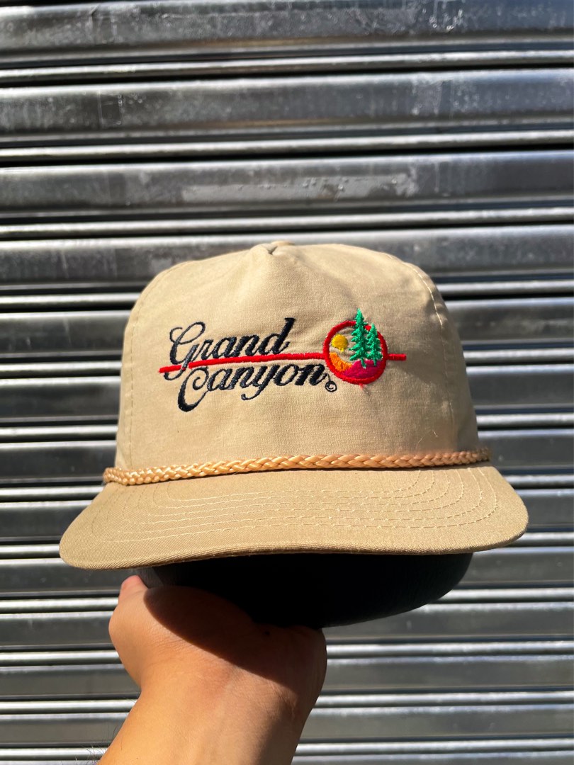 (Vintage) Grand Canyon Hat 90s Snapback Cap, Men's Fashion, Watches ...